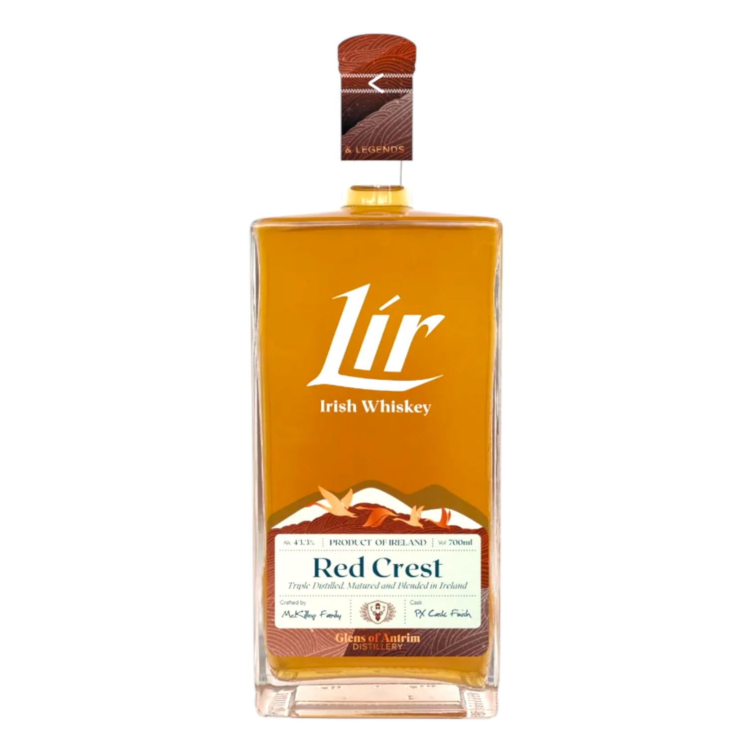 Lír Red Crest Irish Whiskey 70cl – McGeough Nisa